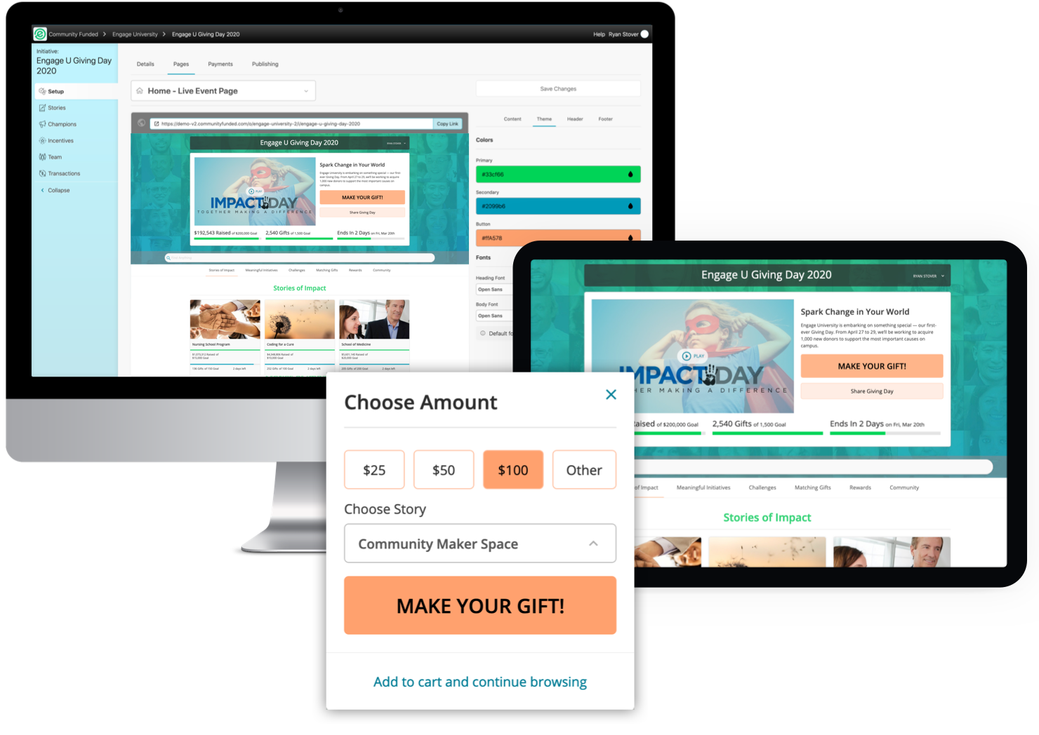 Free Giving Platform - Community Funded - Digital and Mobile Fundraising
